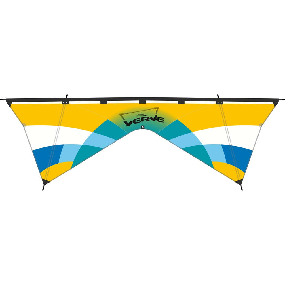 HQ Verve Quad-Line Sport Kite - Aqua – Kitty Hawk Kites