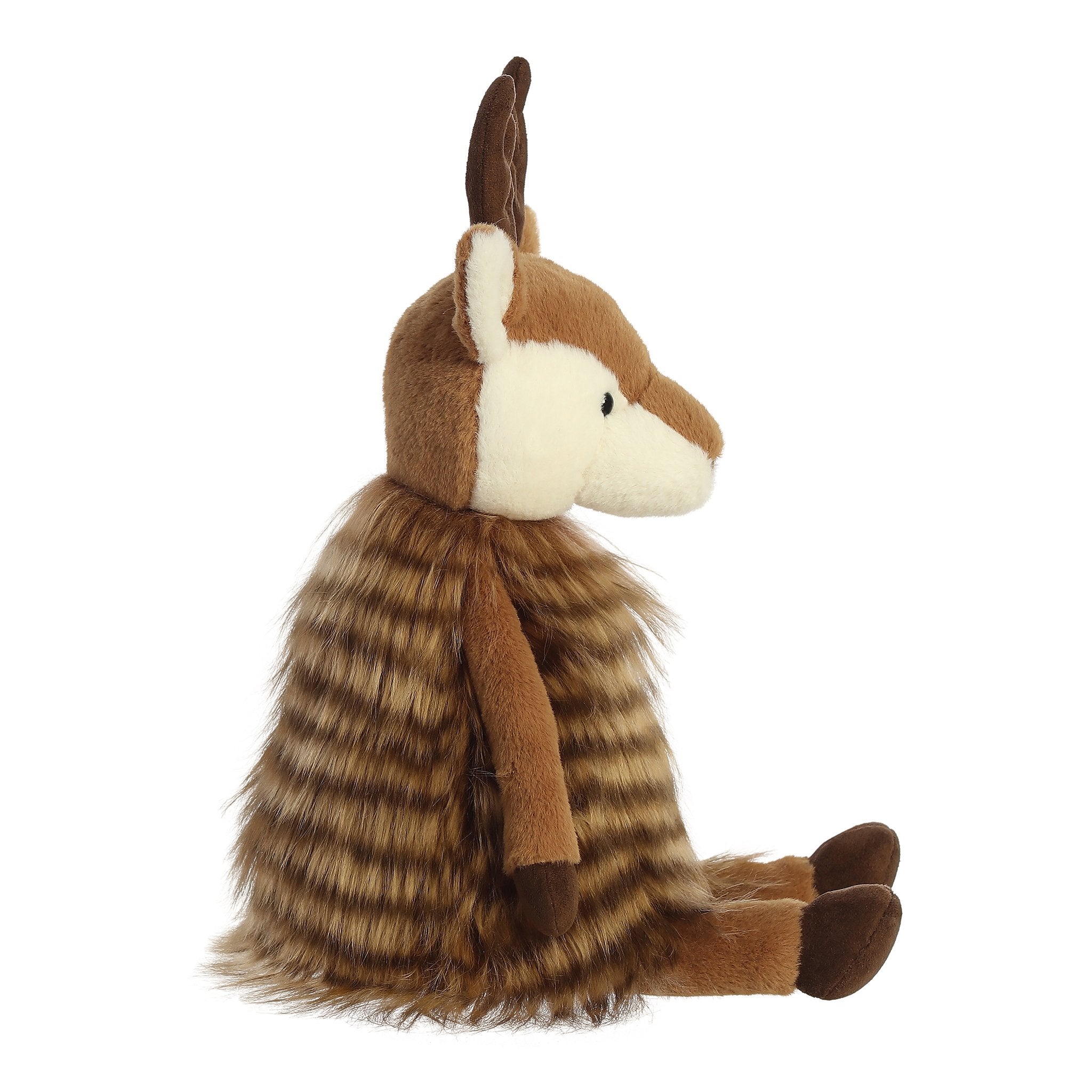 Aurora Fancifur Brown Deer 12" Stuffed Animal – Kitty Hawk Kites