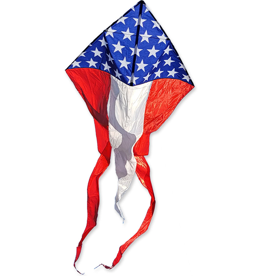 56" Flo Tail Delta Patriotic – Kitty Hawk Kites