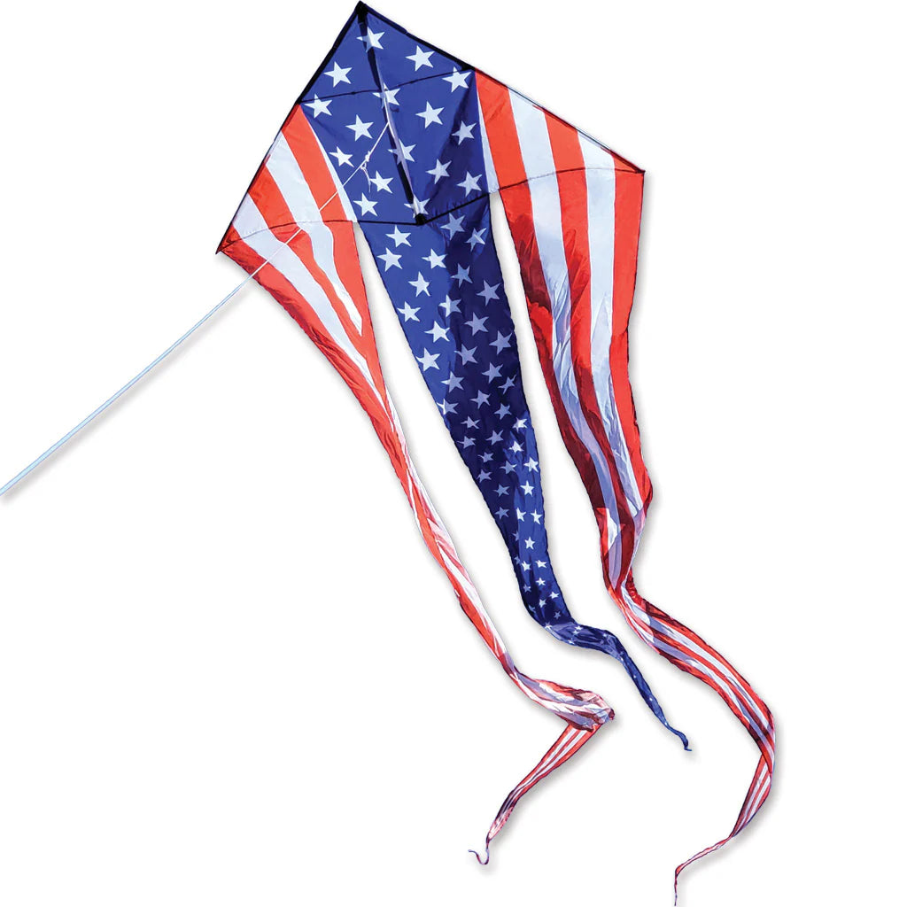 46" Flo-Train Delta - Patriotic – Kitty Hawk Kites