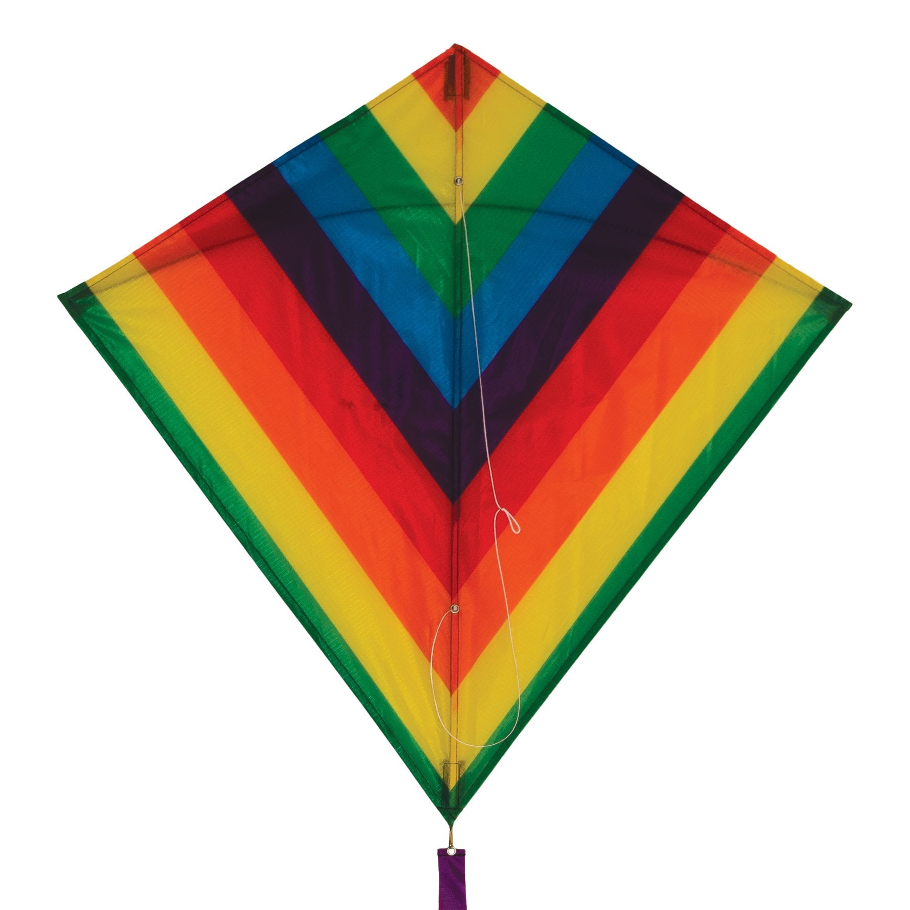 30" Rainbow Stripe Diamond Kite – Kitty Hawk Kites Online Store