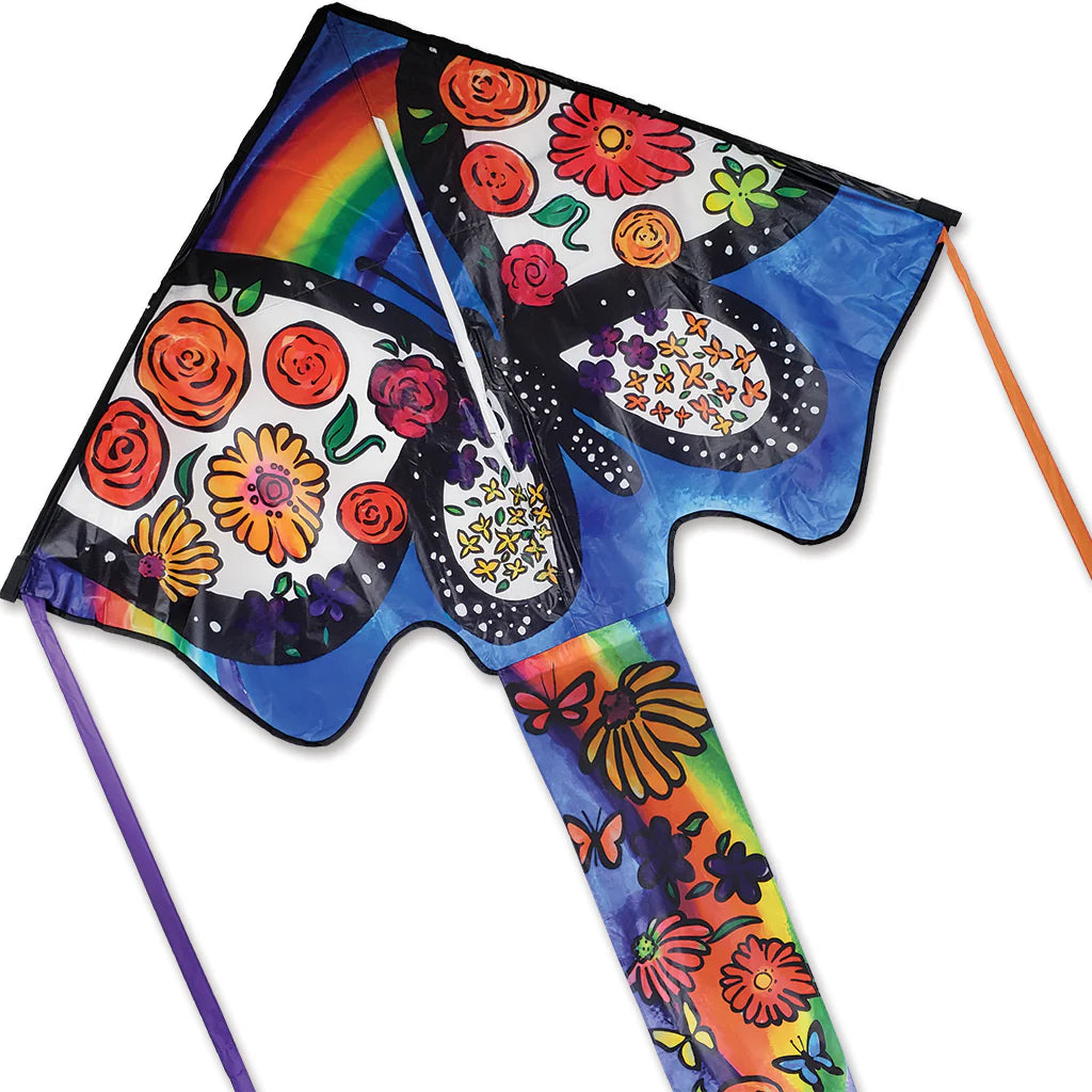 64" Zephyr Kite - Floral Butterfly – Kitty Hawk Kites