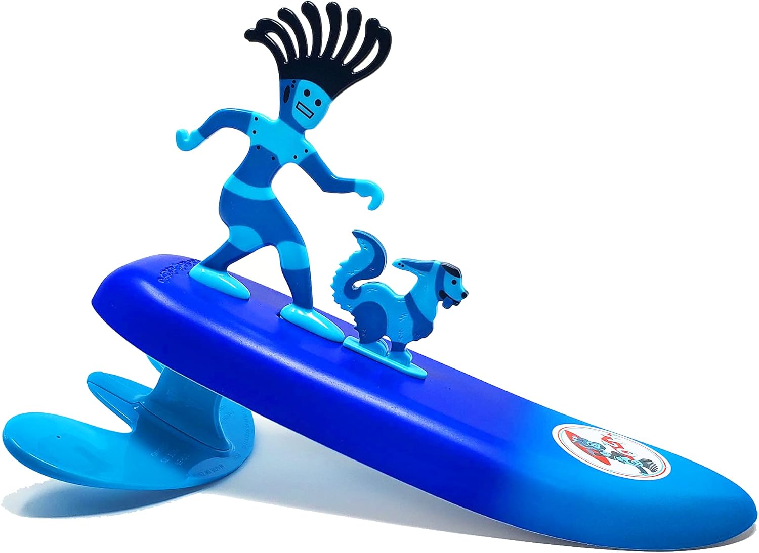 Surfer Dudes & Pets Mini-Surfer and Surfboard Toy - H2O and Rusty ...