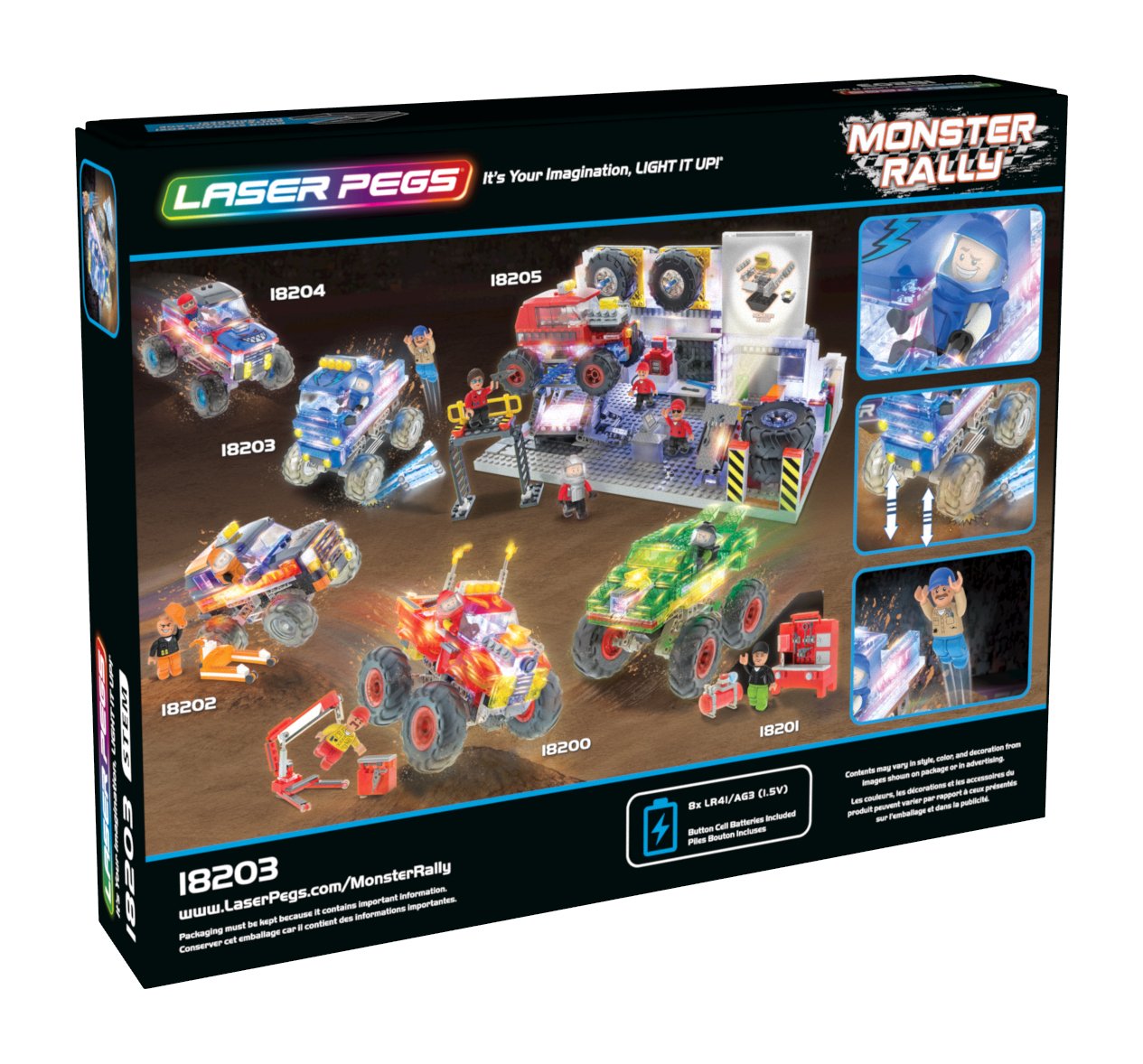 Laser Pegs Monster Rally Collection: Destroyer – Kitty Hawk Kites