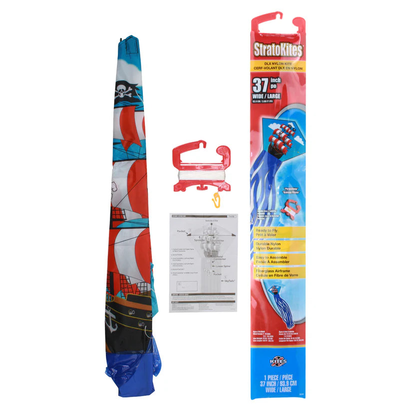 StratoKites Diamond Kite - Pirate Ship – Kitty Hawk Kites