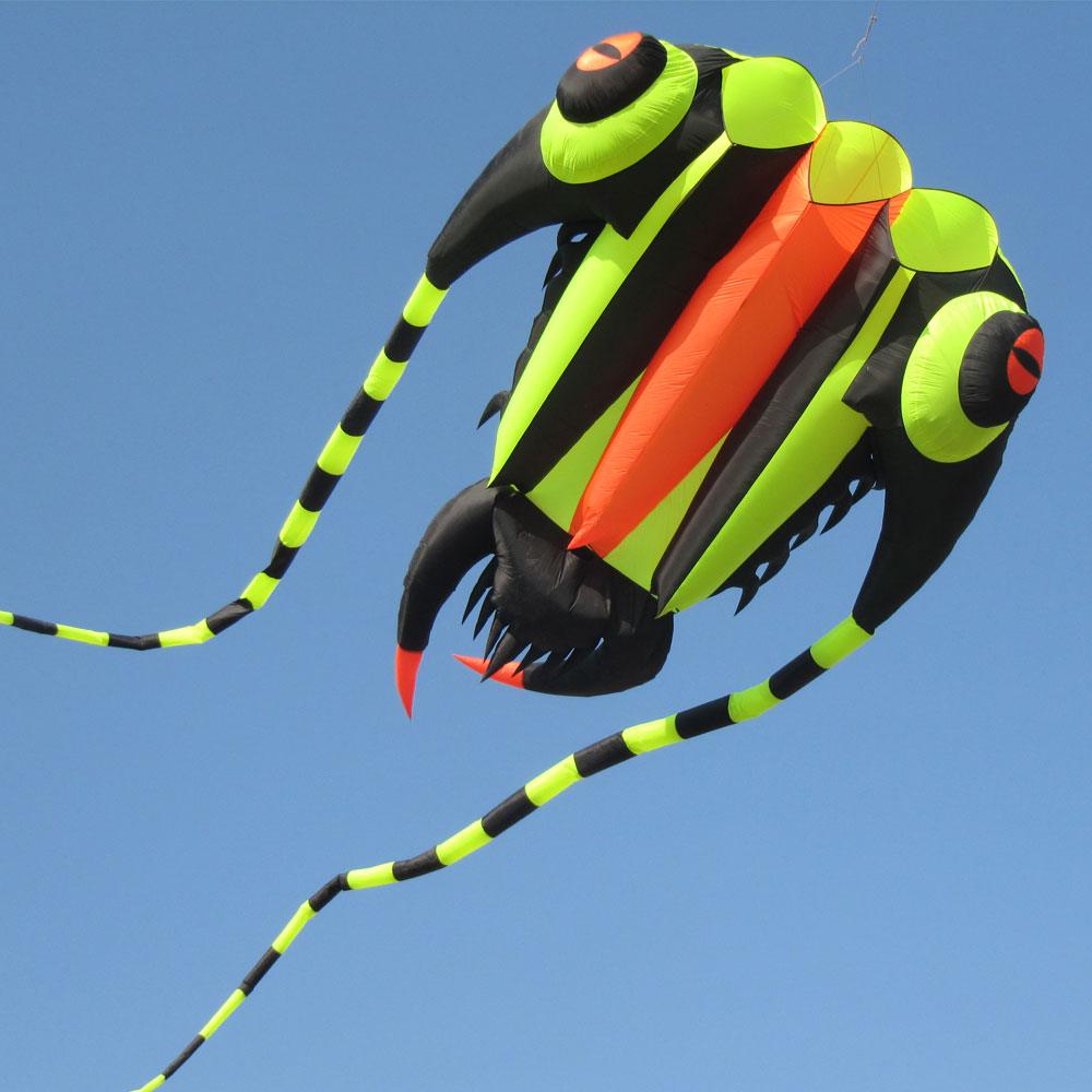 16M Trilobite Kite - Yellow – Kitty Hawk Kites