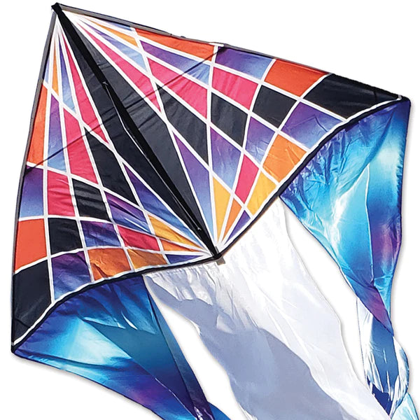 6.5 ft. Flo-Tail Delta Kite - Gradient Check – Kitty Hawk Kites