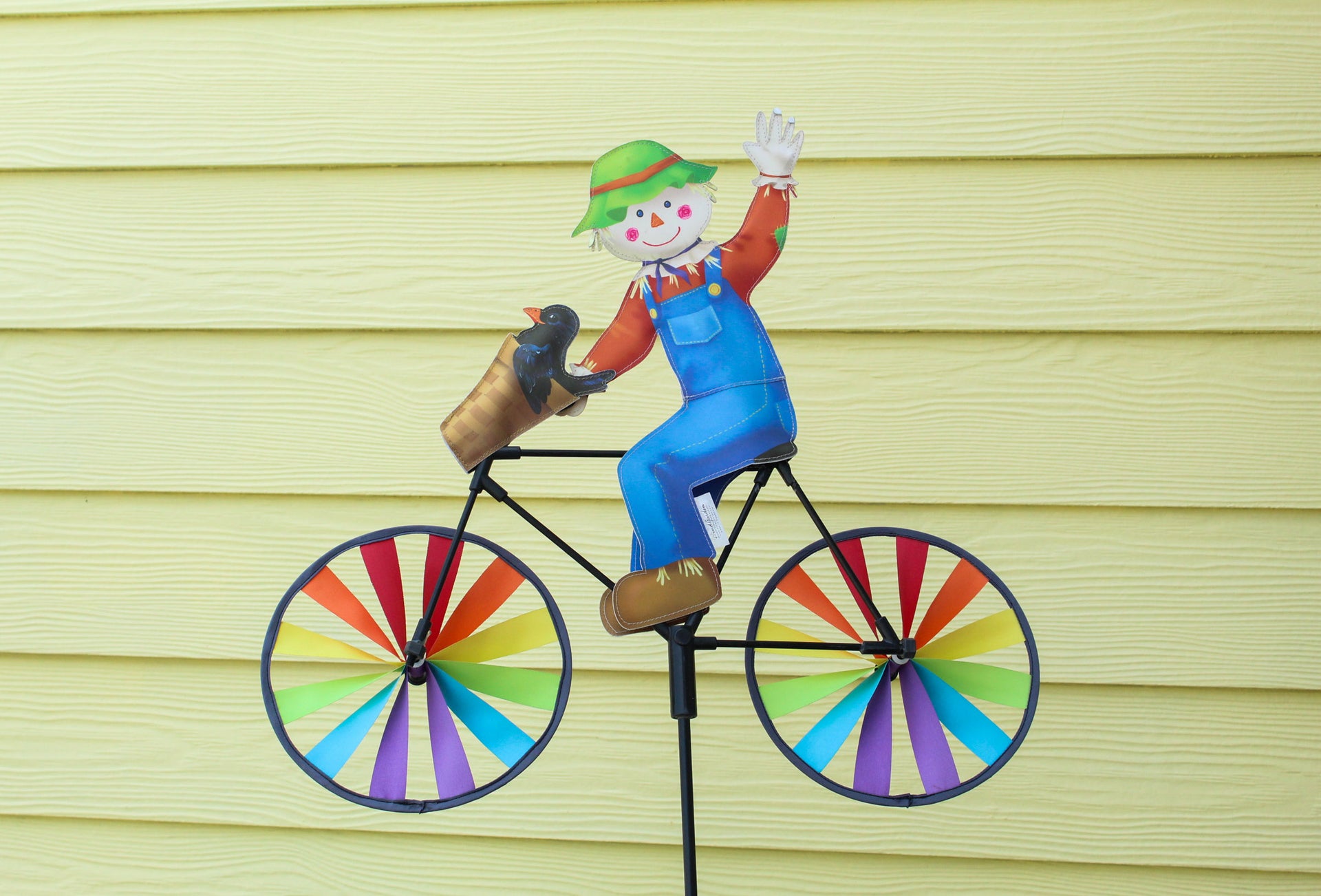 Scarecrow On Bike 20 Inch Wind Spinner – Kitty Hawk Kites