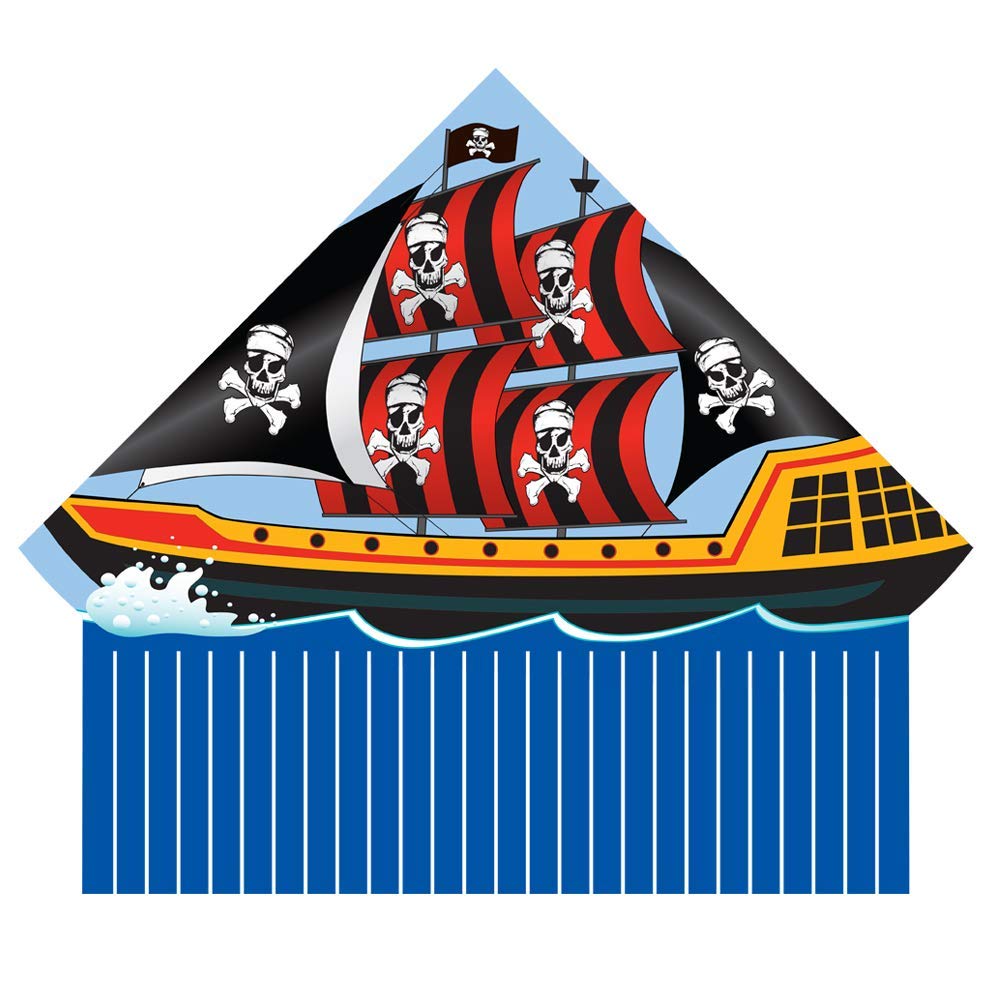 54" Pirate Ship Delta Kite – Kitty Hawk Kites