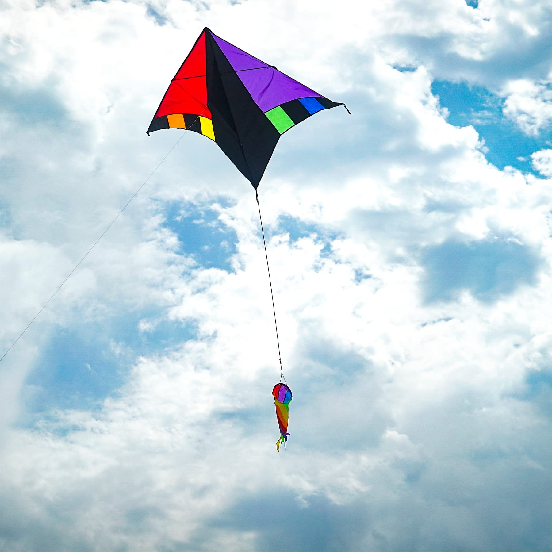Zephyr Kite - Rainbow – Kitty Hawk Kites