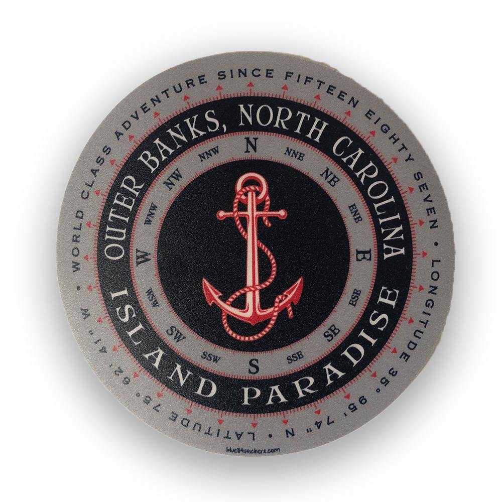 Island Paradise Anchor Sticker – Kitty Hawk Kites