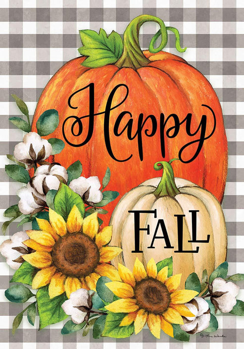 Happy Fall Garden Flag – Kitty Hawk Kites