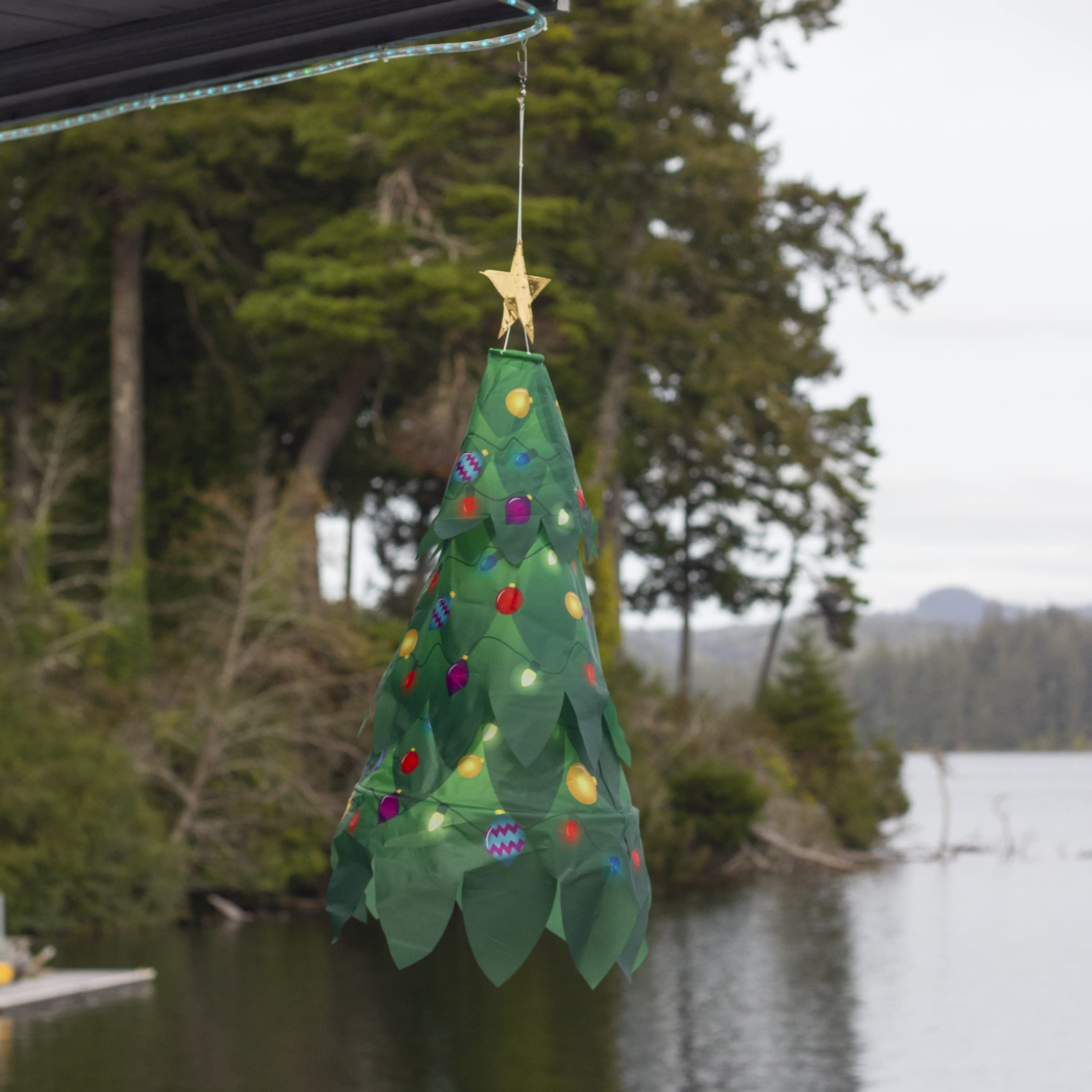In the Breeze - CHRISTMAS TREE 3D WINDSOCK – Kitty Hawk Kites