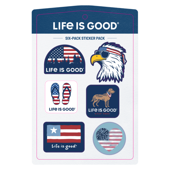 Americana Six Sticker Pack – Kitty Hawk Kites