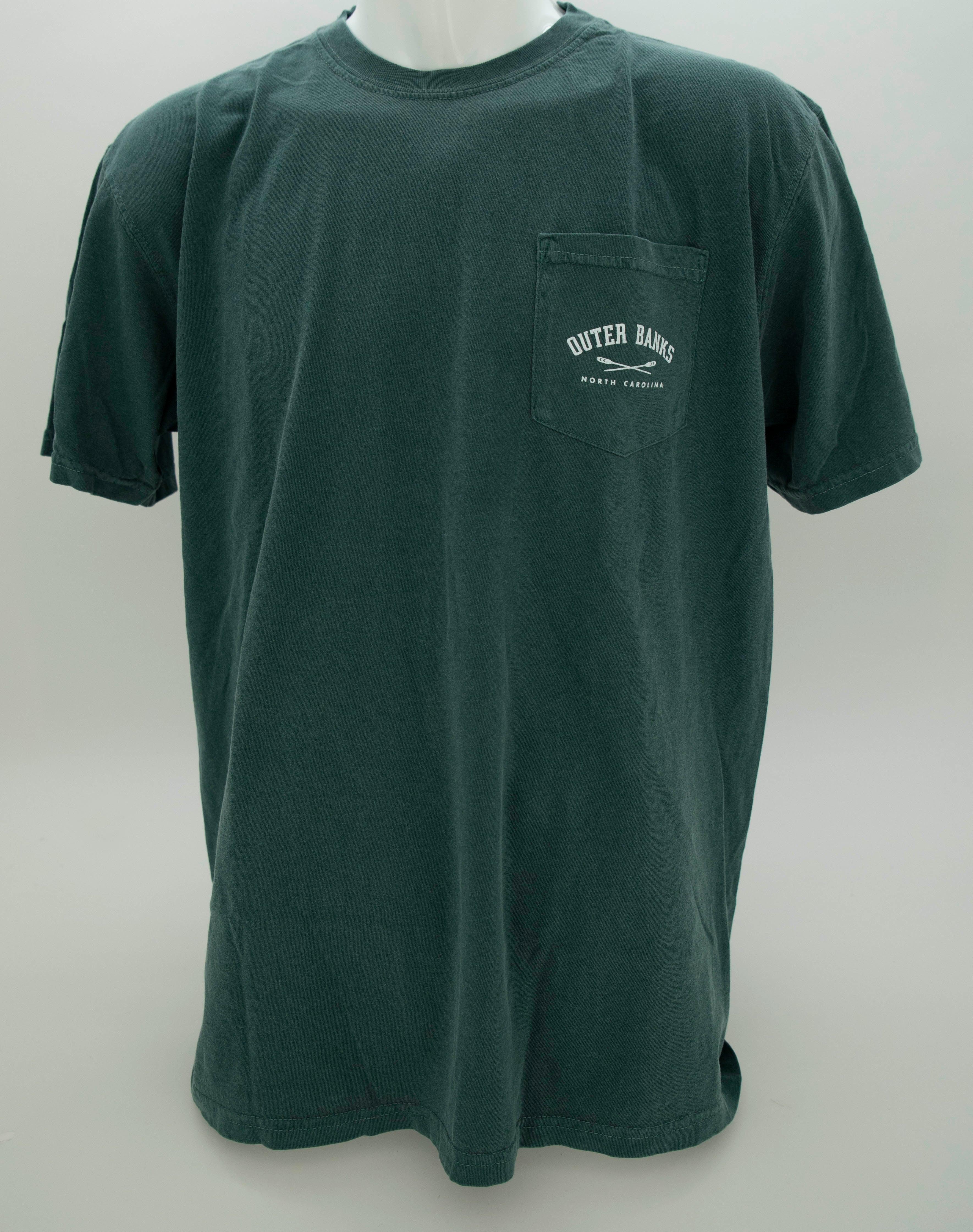 Outer Banks Pocket Tee - Hunter Green – Kitty Hawk Kites